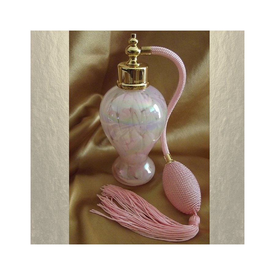 Vaporisateur de parfum poire de luxe en verre artisanal nacr Vaporisateur de parfum poire de luxe en verre artisanal nacr